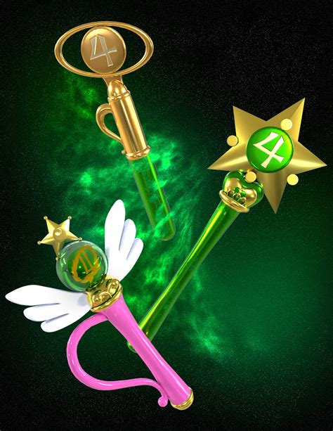 Sailor Moon Transformation Wands