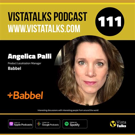 Episode 111 Angelica Palli — Vistatalks
