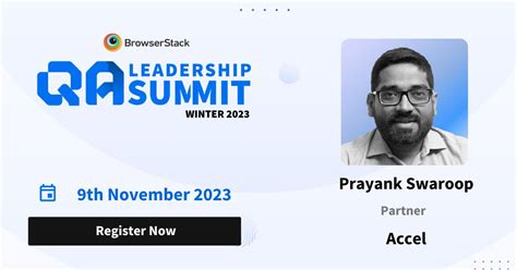 Browserstack On Linkedin Qa Leadership Summit Winter 2023 Edition
