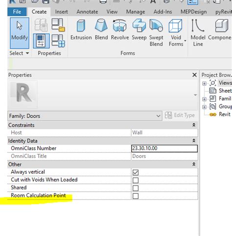 How To Get Rough Height And Width For Doors And Windows Revit McNeel Forum