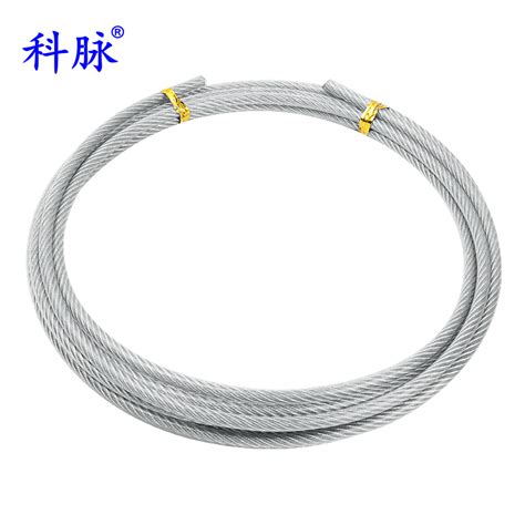 科脉 201不锈钢包塑钢丝绳包胶钢丝绳涂塑钢丝绳 2mm 77虎窝淘