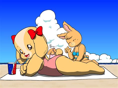 Patty Rabbit Rolly Cocker And Rachel Rabbit Maple Town Drawn By Ten