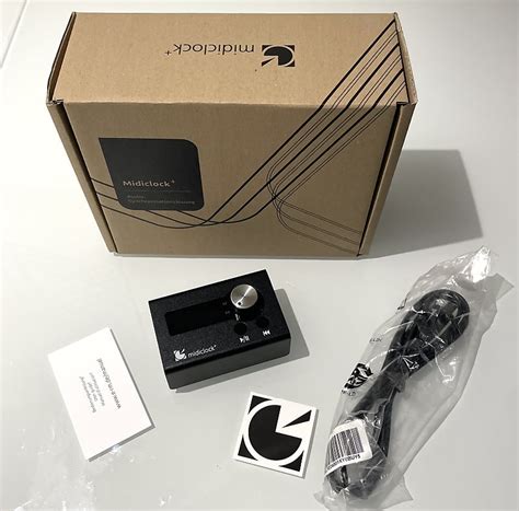 ERM Midiclock Midi Master Clock 2020 2023 Black Reverb