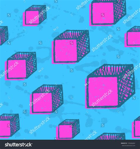 Parallelepiped Vector Seamless Background Color Stock Vector Royalty Free 135686804 Shutterstock