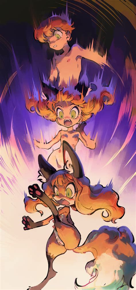 Rule 34 Anthro Averi Fiddleafox Breasts Brown Body Brown Fur Canid