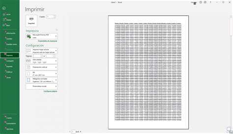 Aprende Cómo Imprimir Una Hoja De Excel ️ Solvetic
