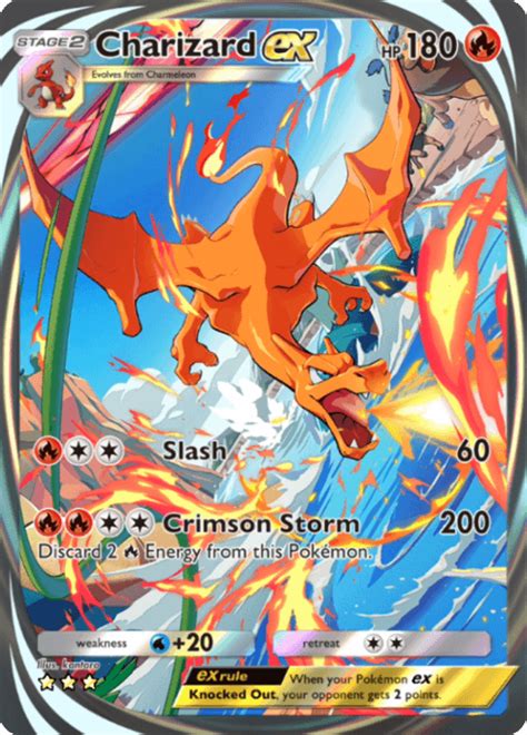 Charizard Ex Pokemon Card Printable Online