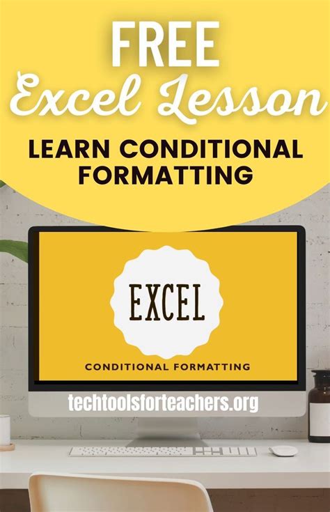 Free Microsoft Excel Step By Step Tutorial On Conditional Formatting