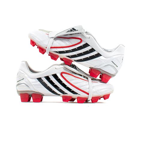 Adidas Predator Absolion Powerswerve White Black Fg Classic Soccer Cleats