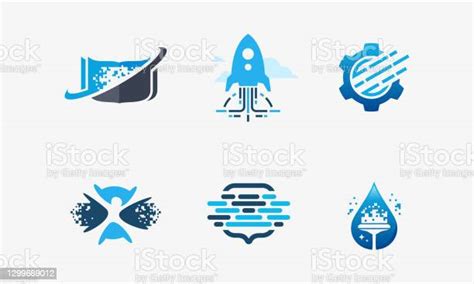 기술 로고 픽셀 북 로고 빠른 기술 픽셀 기어 로봇 교육 픽셀 포인트 로고 클리닝 픽셀 로고 템플릿 디자인 벡터 가리키기에 대한