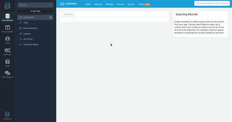 Using Export Templates