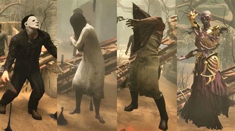 Dead By Daylight All Killer Pallet Stun Animations Dead By Daylight