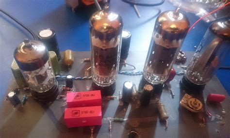 Design Of Push Pull Amplifier Using Vacuum Tube Gadgetronicx