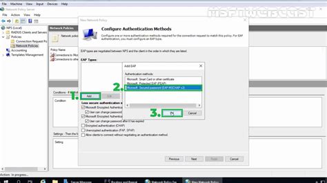 Configure NPS For VPN In Windows Server Part