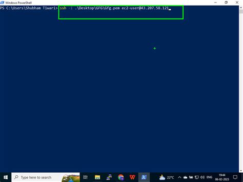 How To Connect To Amazon Linux Instance Using Ssh Geeksforgeeks