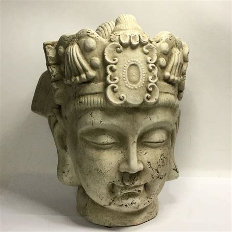 At Auction Redware Sculpture Of Head