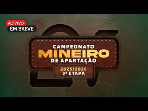1º Dia Transmissão Ao Vivo Part 2 Camp Mineiro 2025 2026 3ª Etapa