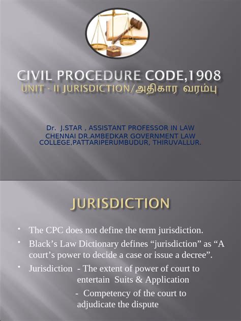 Cpc Unit Ii Pdf Lawsuit Jurisdiction