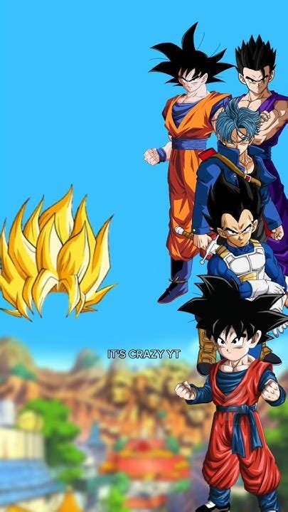 Ssj1 Vs Goku Vegeta Goten Trunks Gohan Its Crazy Yt Youtube