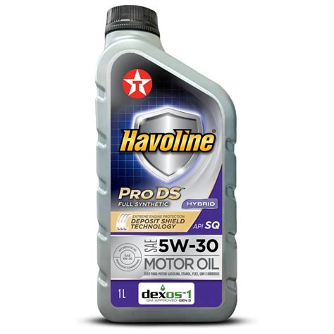 Óleo Motor Texaco Havoline 5w30 Dexos1 100 Sintético Api Sq Sua