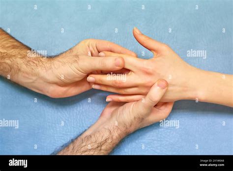 Passive Mobilization Of Metacarpo Phalangeal Joint Of The Second Finger Physiotherapy Medical