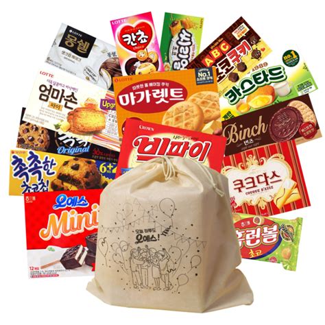 스낵24 간식선물보따리세트feat박스과자 14p 단체선물24
