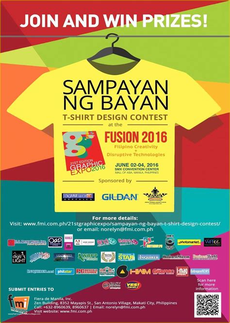 T Shirt Design Contest Flyer Template Free Of Sampayan Ng Bayan T Shirt Design Contest Yuneoh
