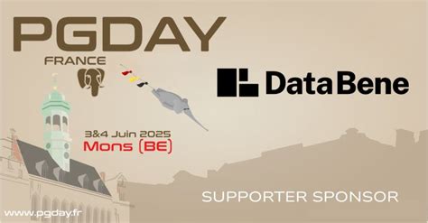 We Are Happy To Be Supporting This Postgresql Community Conference