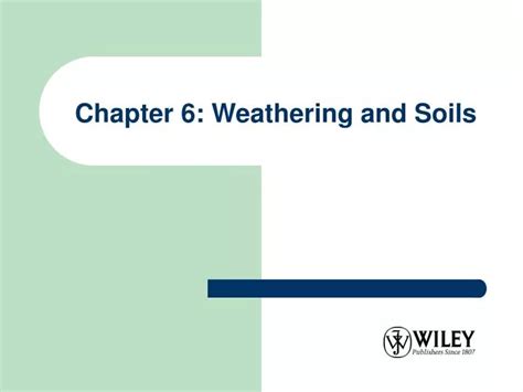 PPT Chapter Weathering And Soils PowerPoint Presentation Free Download ID