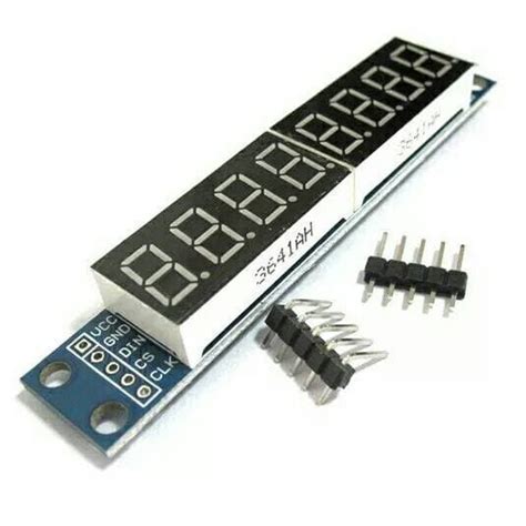 Jual Digital Tube Display Module 8 X 7 Seven Segment Max7219 For Arduino Shopee Indonesia
