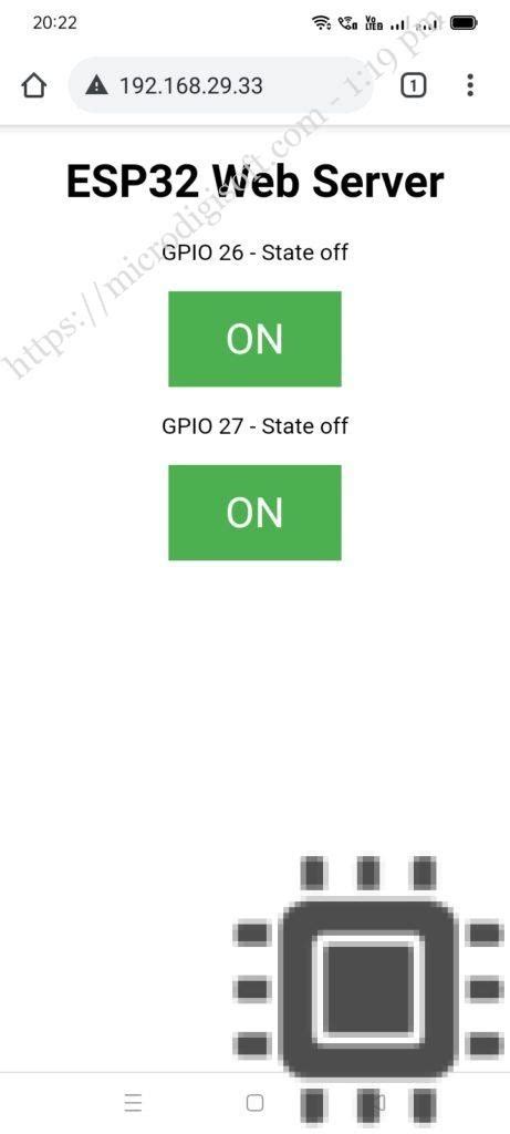 Control Leds Using Esp32 Web Server In Arduino Ide Microdigisoft On Tumblr