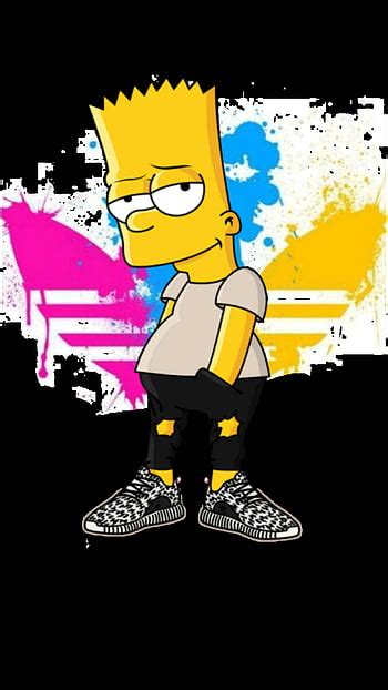 Bart Simpson Yeezy Wallpapers On Wallpaperdog Atelier Yuwaciaojp