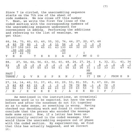 Decoding Procedure The Ted K Archive