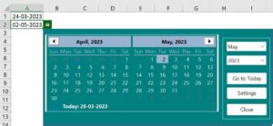Calendar In Excel Add Ins Examples How To Create Insert