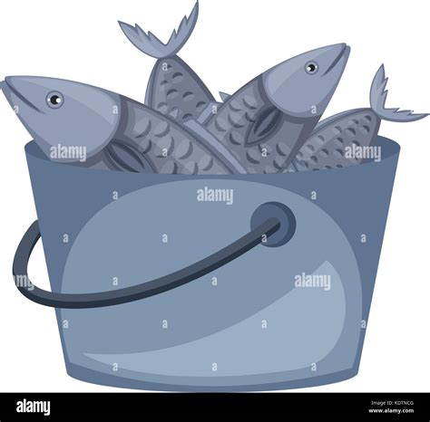 Eimer Fisch Stock Vektorgrafiken Kaufen Alamy