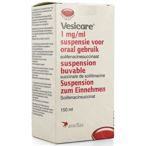 Vesicare 1mg Ml Orale Susp 150ml Kopen Pazzox Online Apotheek