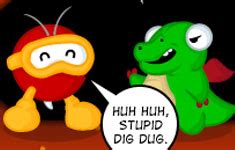 Stupid Dig Dug A Video Games Comic Dueling Analogs