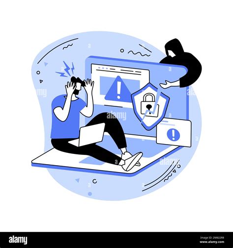Breach Detection Isolated Cartoon Vector Illustrations Stock Vector Image And Art Alamy