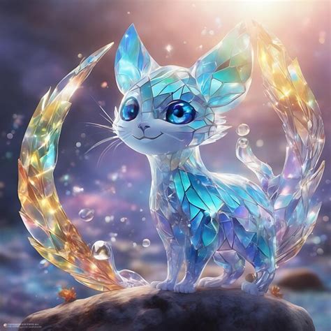 Premium Ai Image Cute Creature