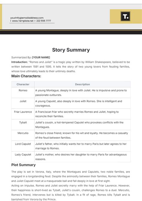 Free Army Executive Summary Template To Edit Online