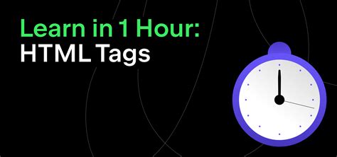 Learn In 1 Hour Html Tags The Jetbrains Academy Blog