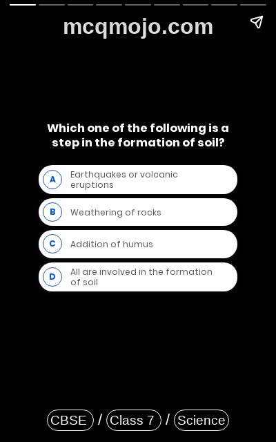 Chapter Wise MCQ Questions For Class Science Quizzes With Answers