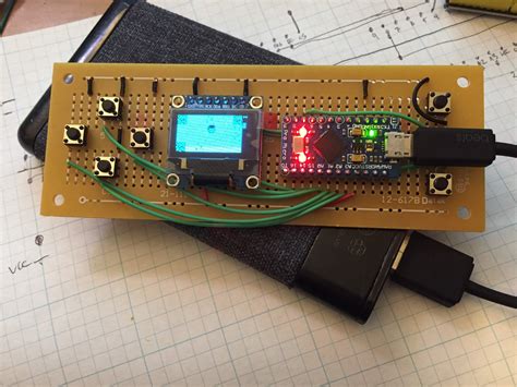 Homemade Arduboy Arduino Game System Rarduino