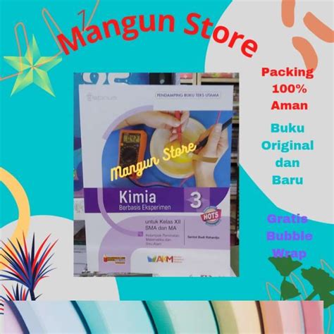 Promo Buku Kimia Kelas Xii 12 Sma Akm Hots Platinum Diskon 27 Di Seller Huka Shop Kebon