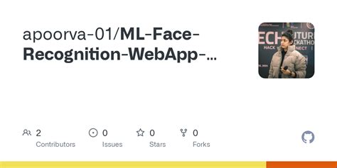 Ml Face Recognition Webapp For Crime Prevention Face Recognition Model Ipynb At Main · Apoorva