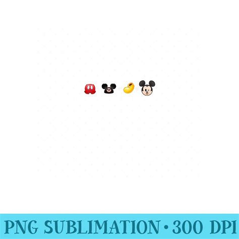 Disney Mickey Mouse Emoji Code Formula Digital Png Artwork Inspire
