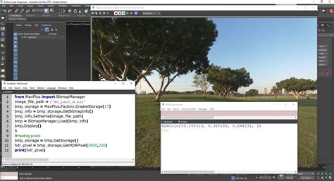 Python For 3ds Max Loading An Image File And Reading Pixel Values
