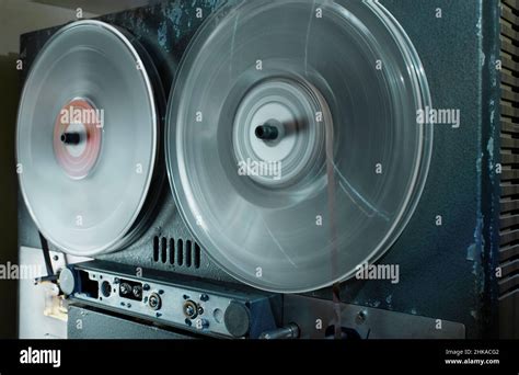 Vintage Reel To Reel Tape Recorder Old Analog Audio Recorder