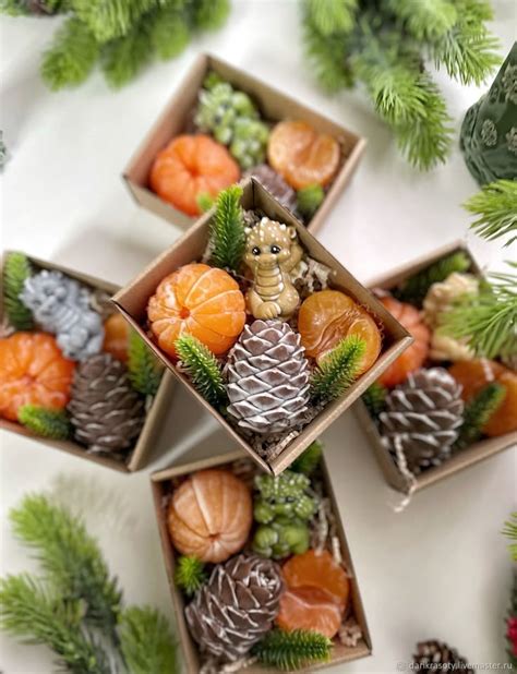 Новогодний набор мыла ручной работы Год дракона в интернет магазине на Ярмарке Мастеров Год