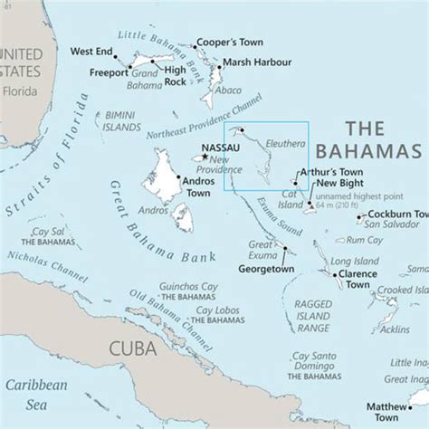 Eleuthera Map To The Bahamas Hidden Gem 2023 Artofit